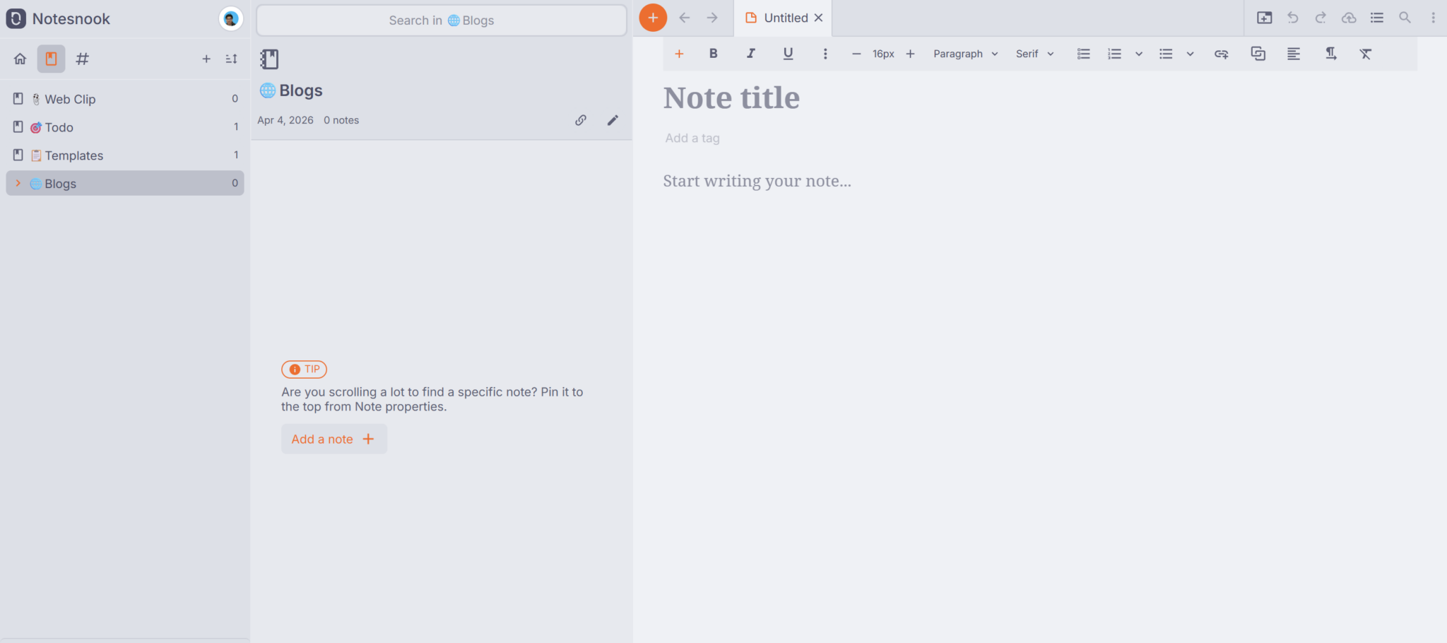 How I Organize My Notes in Notesnook (Notebooks, Tags, Colors & More ...